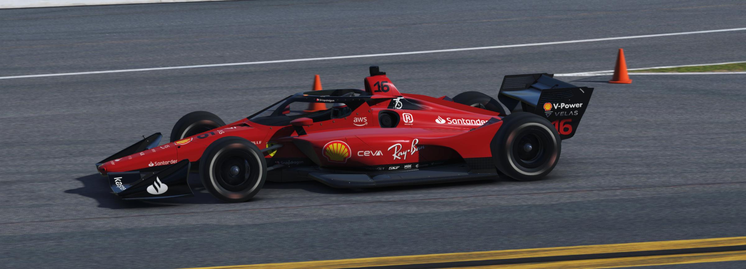 Ferrari F1-75 Indycar by Matthew A Tomelleri - Trading Paints