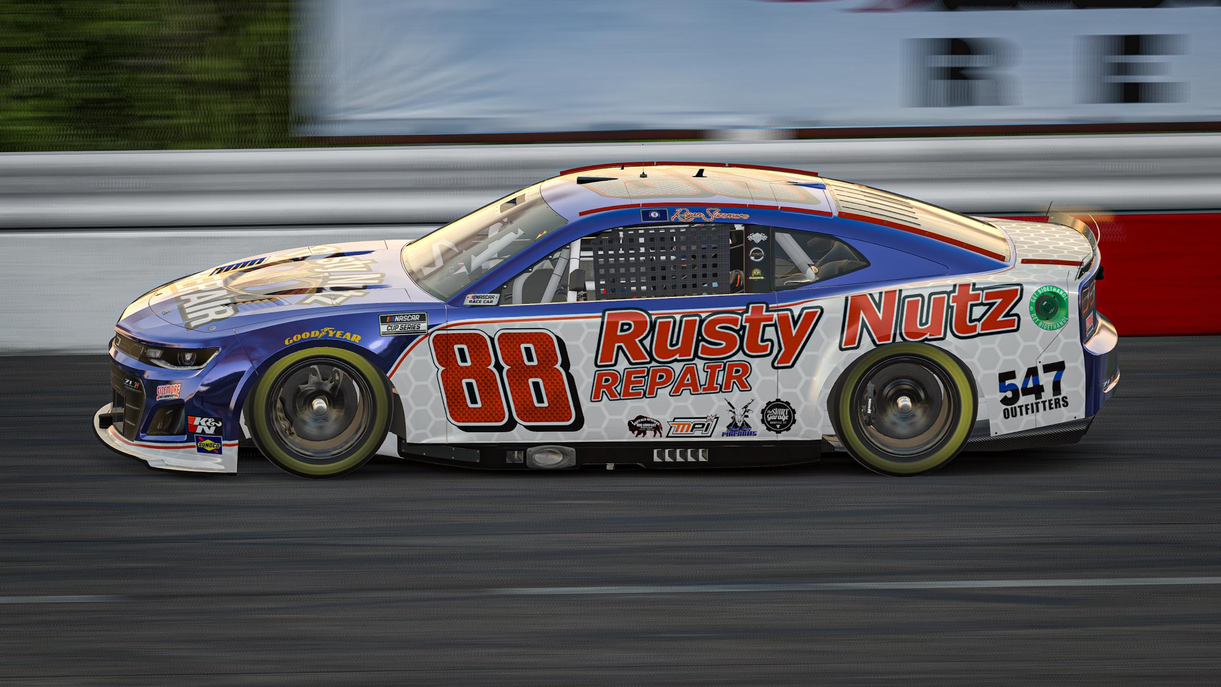 SMS #88 Rusty Nutz repair Camaro by Noah O. - Trading Paints