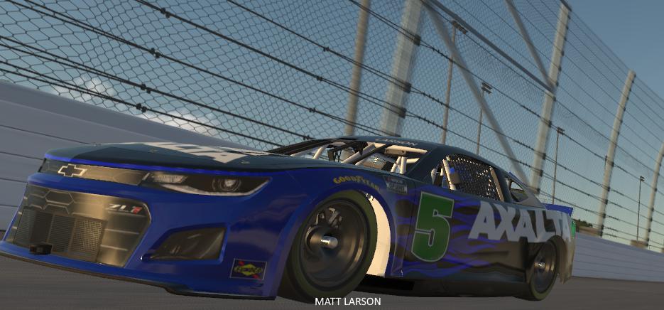 William Byron Axalta Blue Fire Next Gen Chevrolet Camaro ZL1 by Matt ...