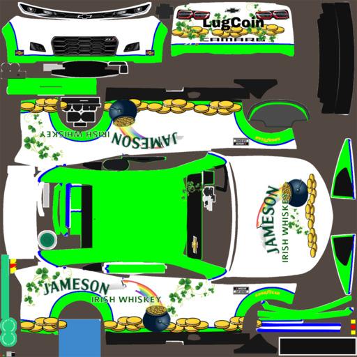 shamrock car by Gregory Draiss - Trading Paints