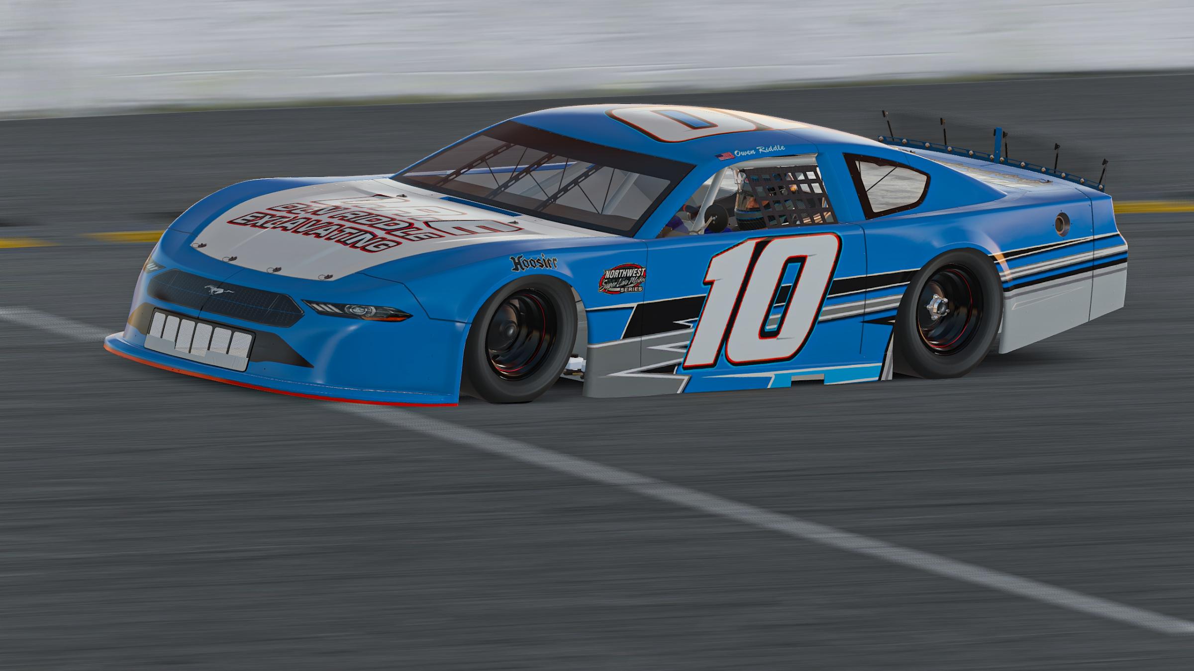 Owen Riddle Super Late Model by Kaden Law - Trading Paints