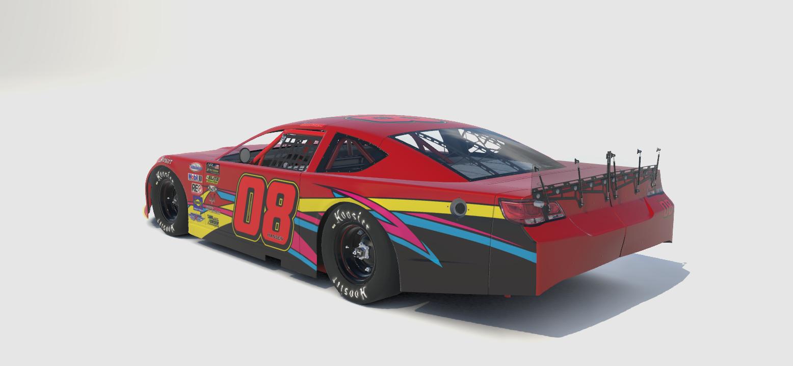 Jace Hansens #08 Super Late Model by David Polenz - Trading Paints
