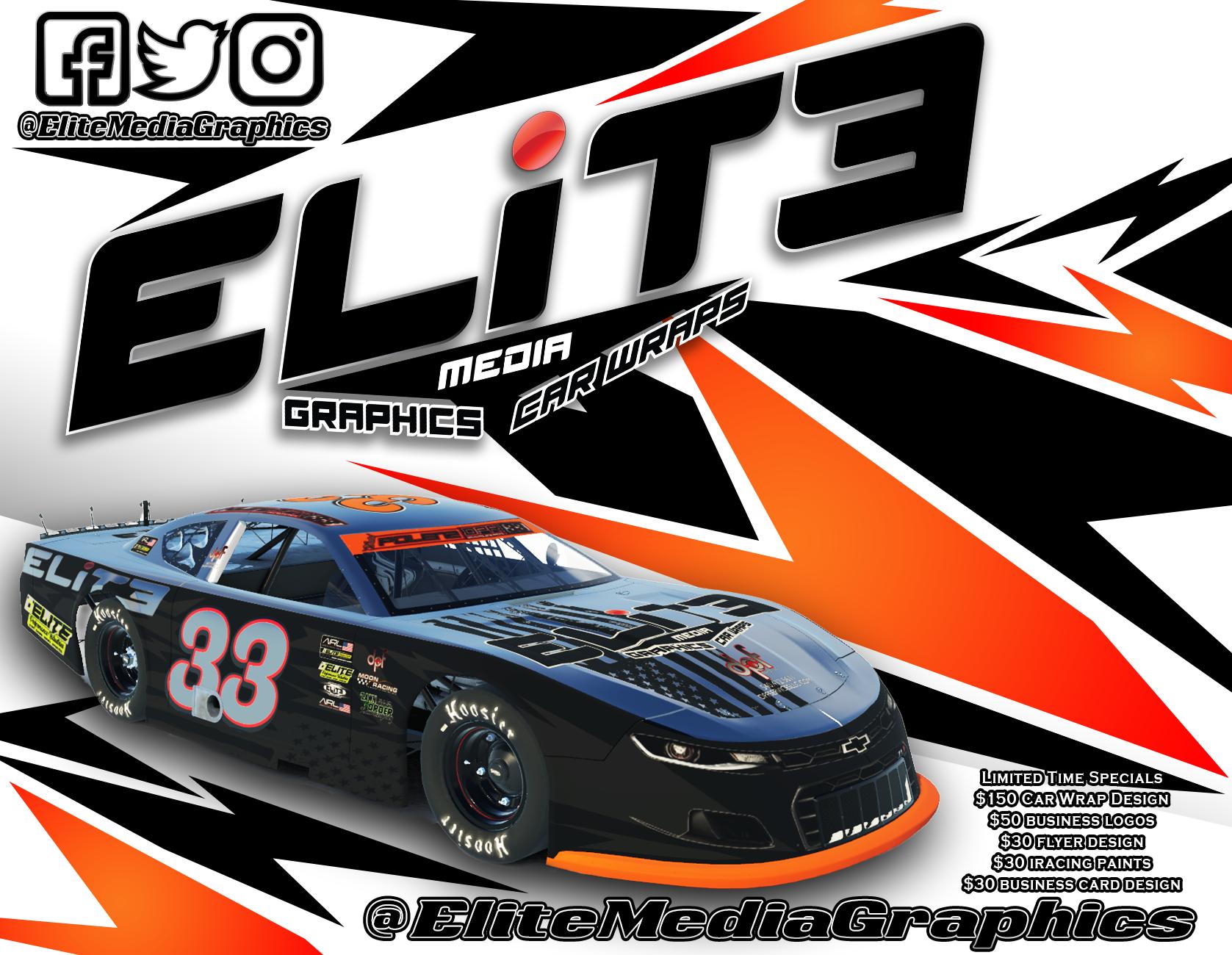 Jace Hansens #08 Super Late Model by David Polenz - Trading Paints