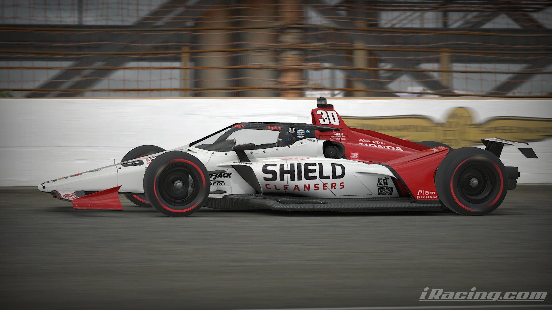 2022 Christian Lundgaard - Shield Cleansers INDYCAR - Custom Numbers by ...