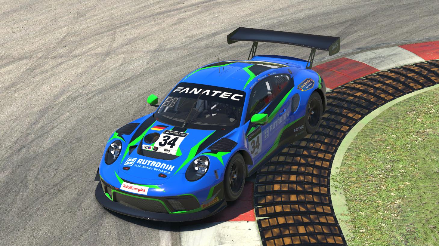 Porsche 911R GT3 Rutronik Racing 2021 Spa 24h by Hugo Hebert - Trading ...