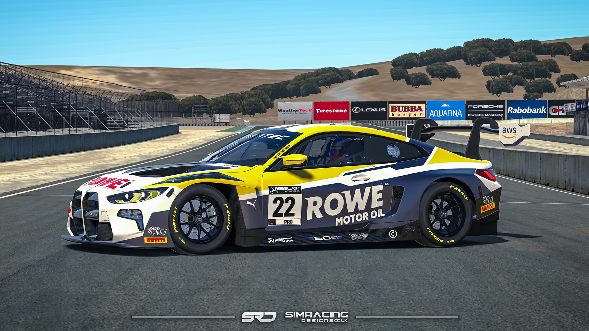 ROWE Racing BMW M4 GT3 by David J. G. - Trading Paints