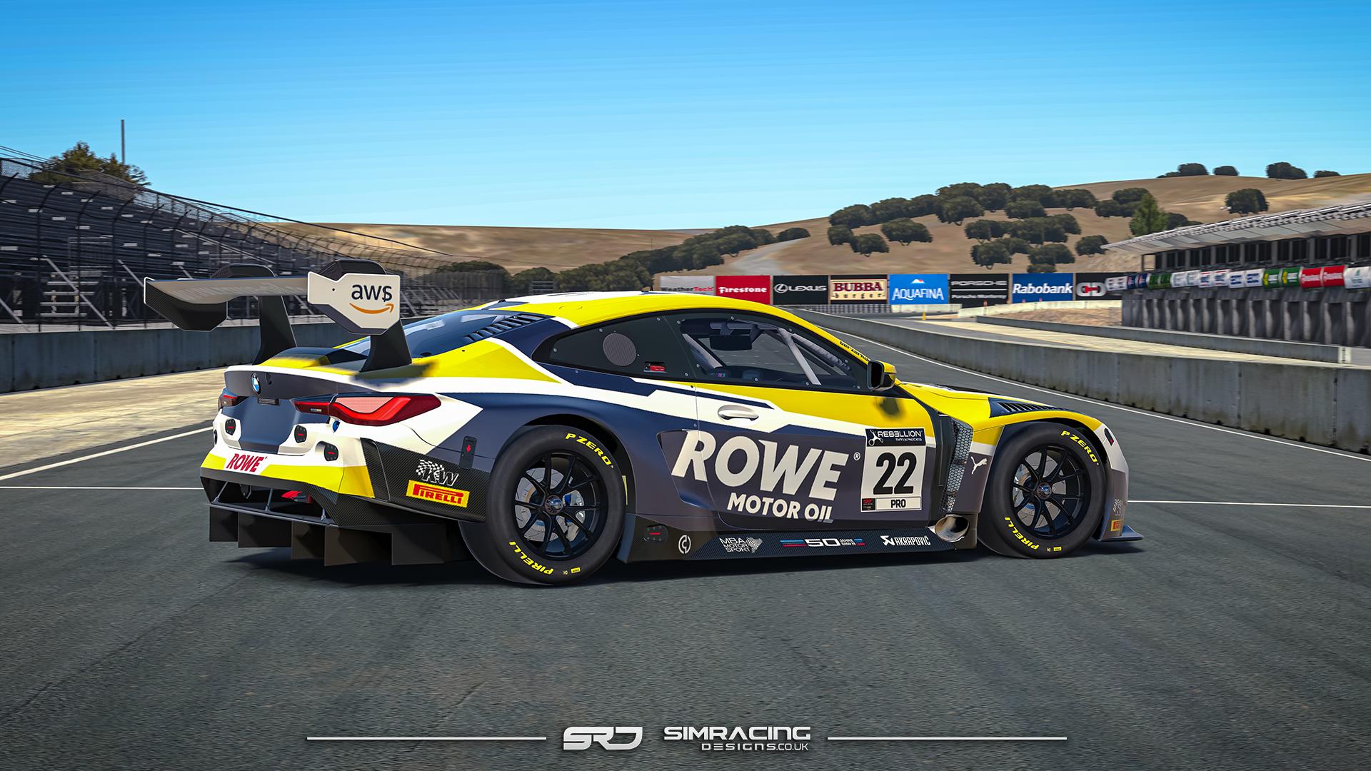 ROWE Racing BMW M4 GT3 by David J. G. - Trading Paints