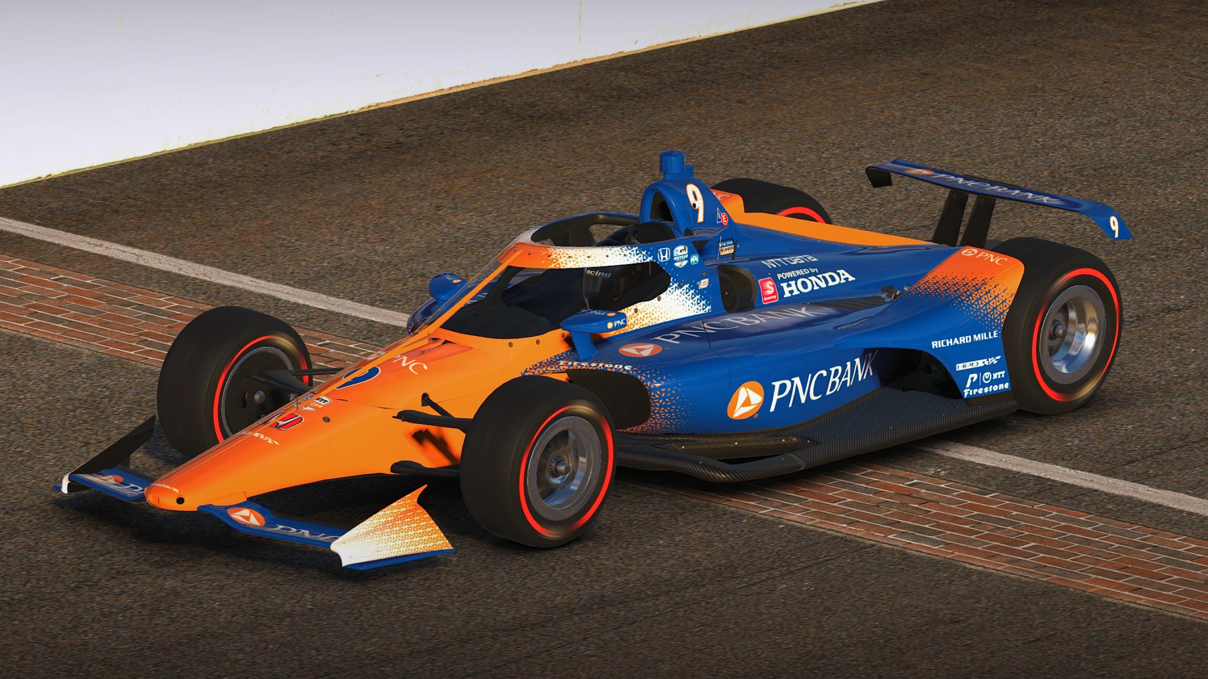 2022 Scott Dixon #9 PNC Bank IndyCar with Custom Number by Jeff McKeand ...