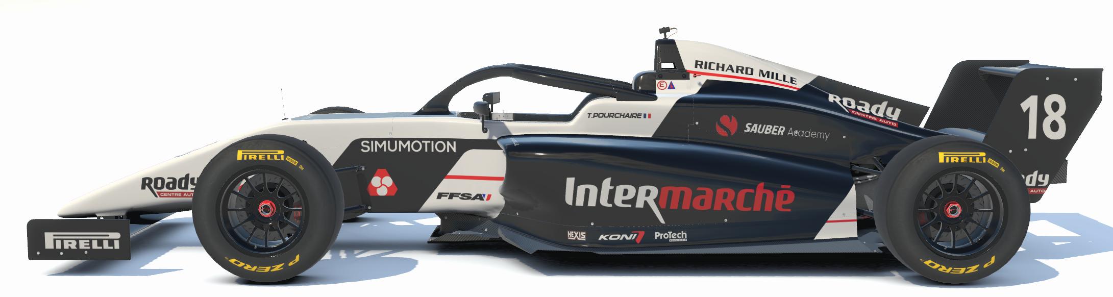 2022 F2 ART GP - Théo Pourchaire Livery by Adrien D. - Trading Paints