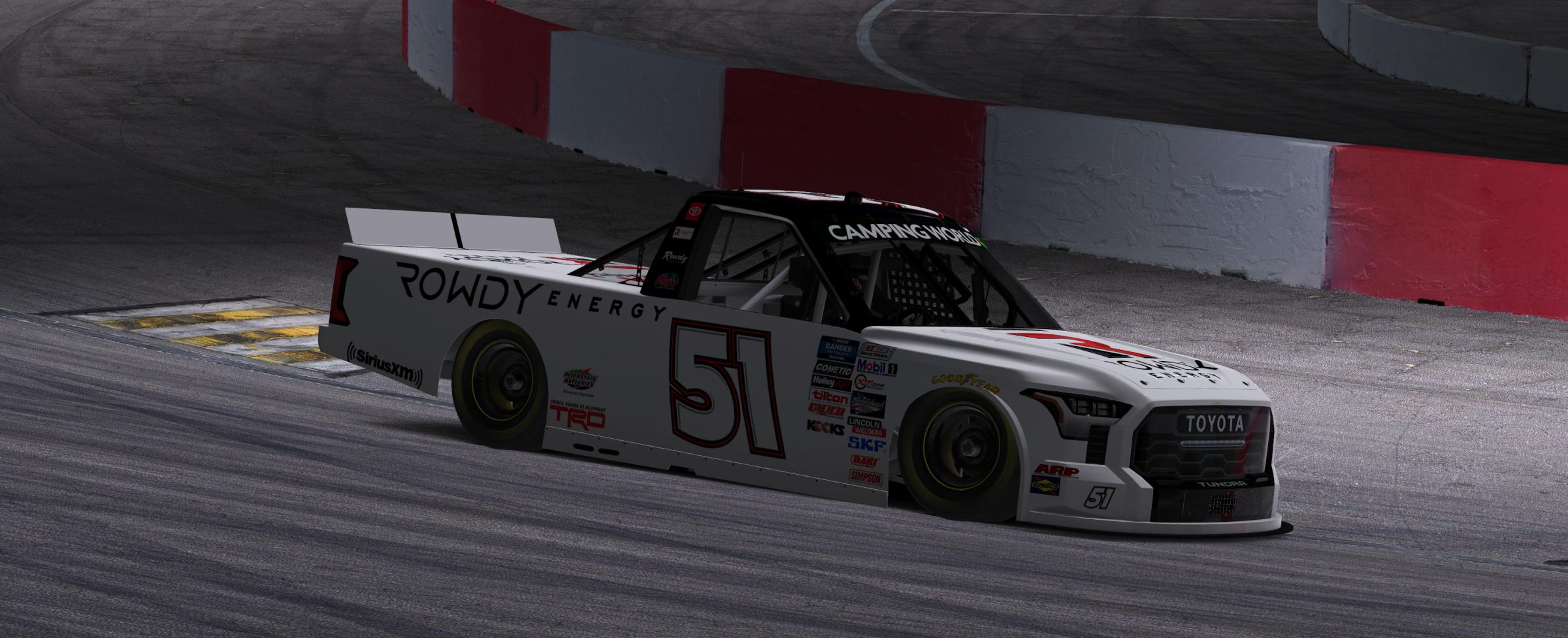 Kyle Busch 2022 Fictional #51 Rowdy Energy Toyota Tundra TRD Pro by ...