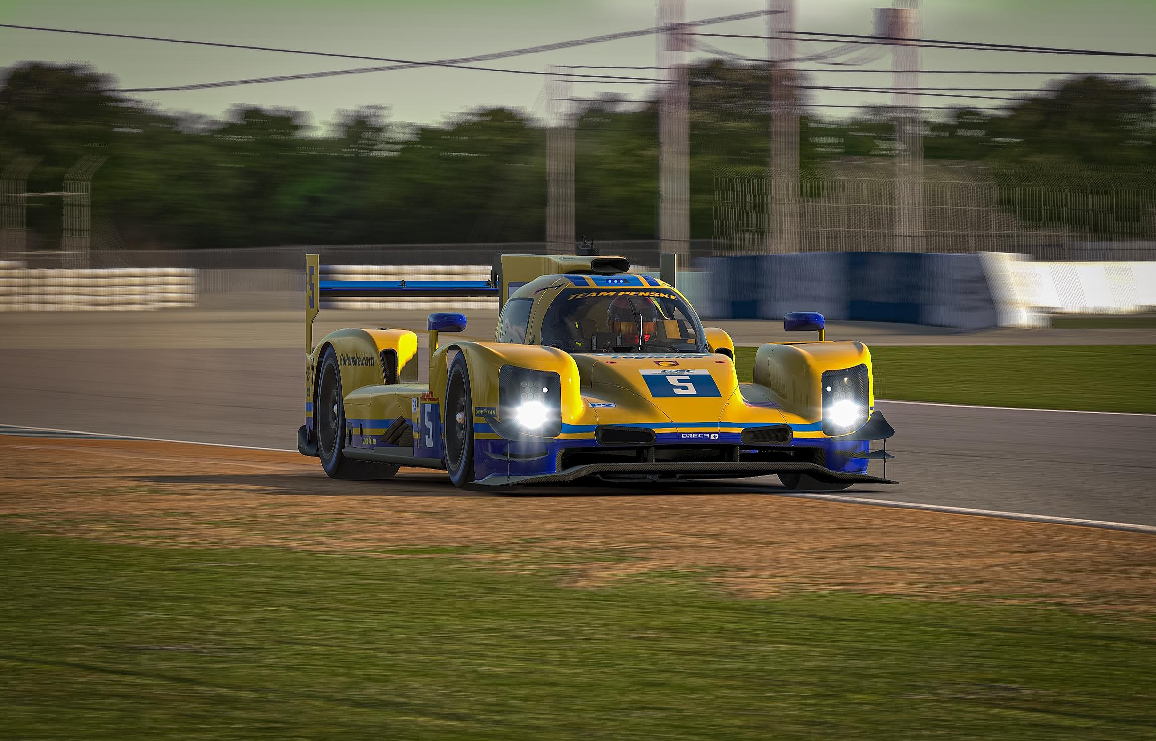 TEAM PENSKE #5 LMP2 WEC 2022 Custom Number by Nate Dean - Trading Paints