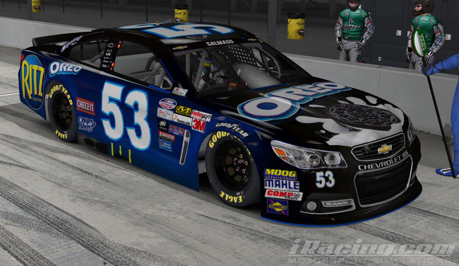 Nick Olsen Oreo Chevy SS by Luis Salmaso - Trading Paints