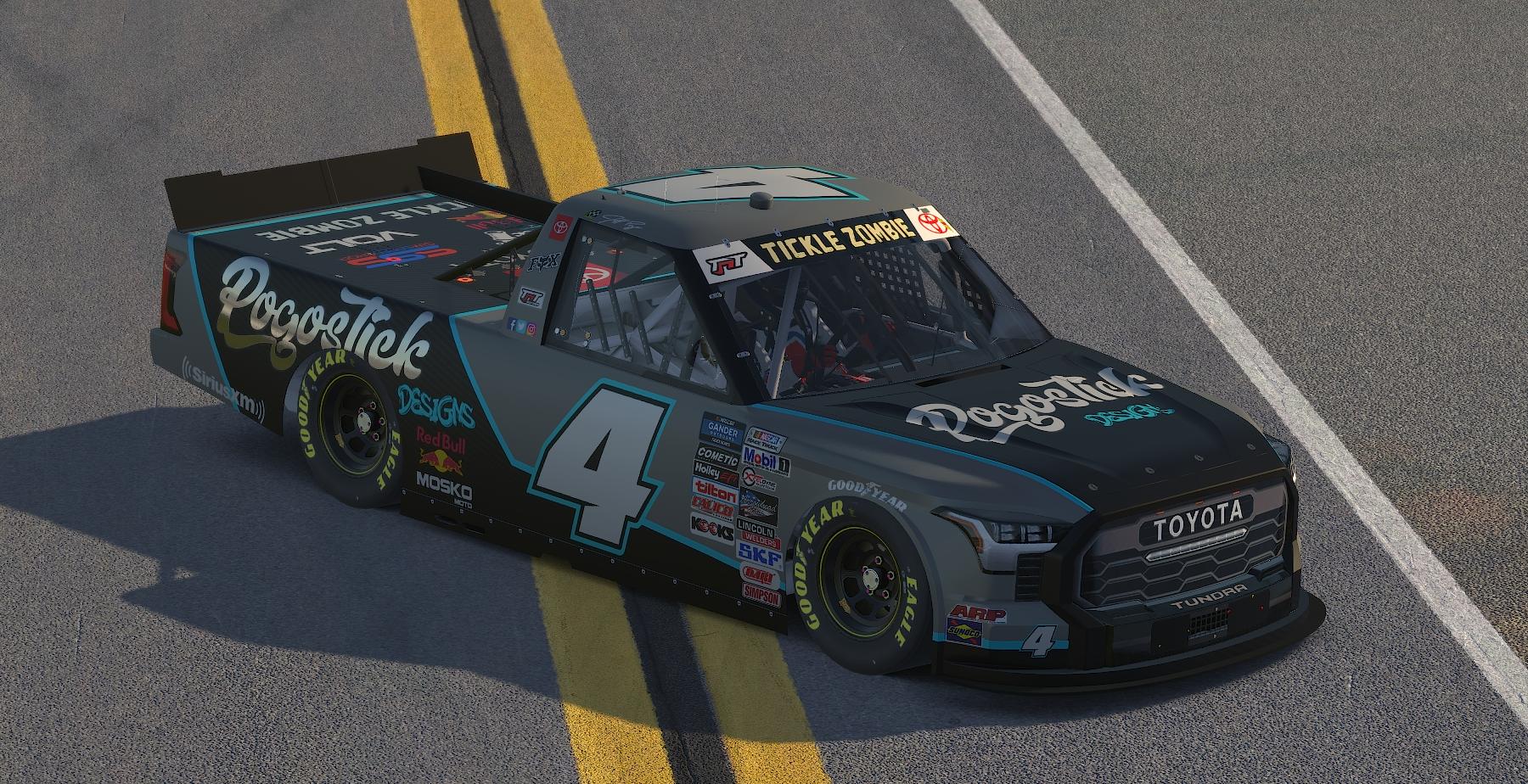 Pogostick Design sponsored Toyota by Jeff Pogo - Trading Paints