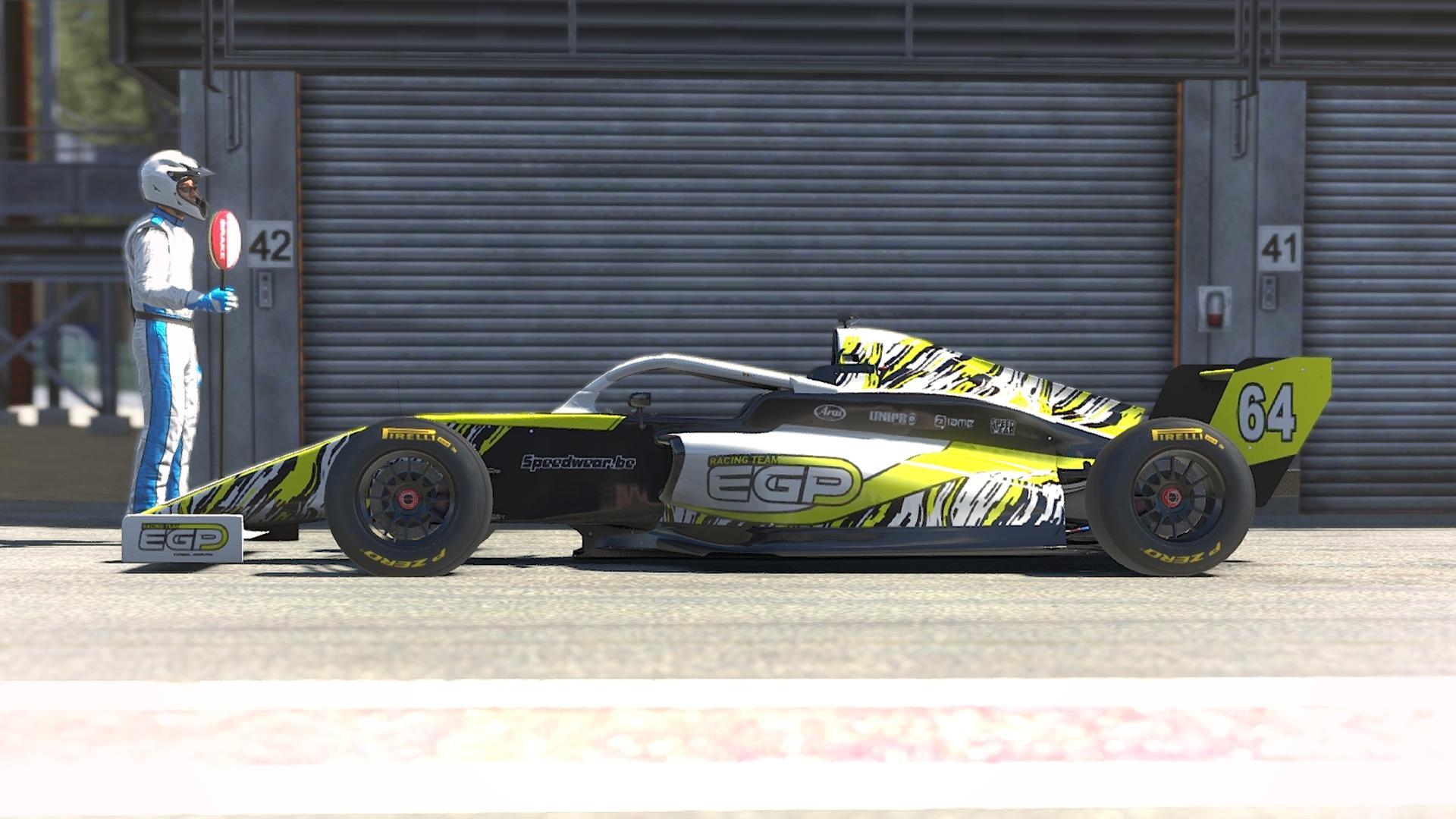 Formula 4 - EGP Racing Team by Wout Vanbrabant - Trading Paints