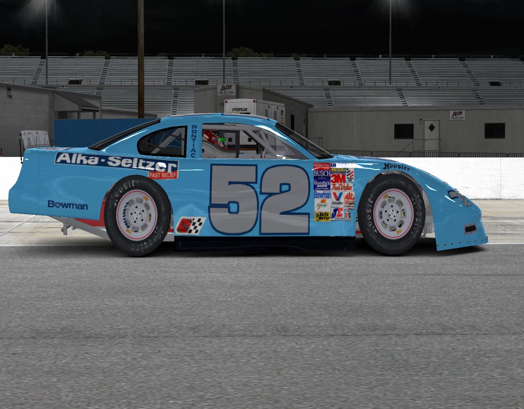 ALKA SELTZER PONTIAC Super Late Model by Michael JR Wilson - Trading Paints