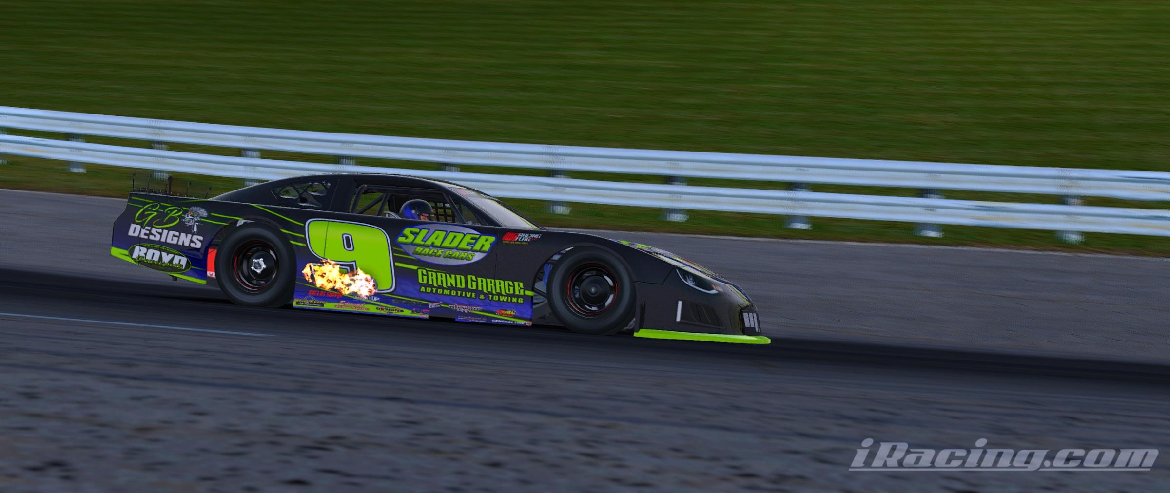 Colby Cooper SRL Super Late Model by Garrett Boyd - Trading Paints