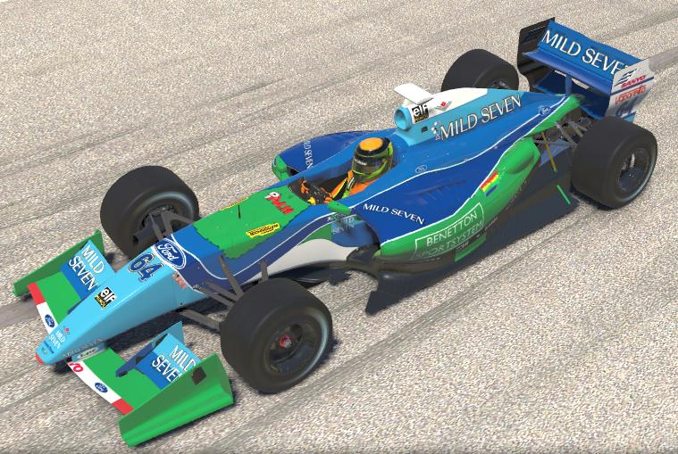 1994 Benetton B194 by Matthew Ponto - Trading Paints