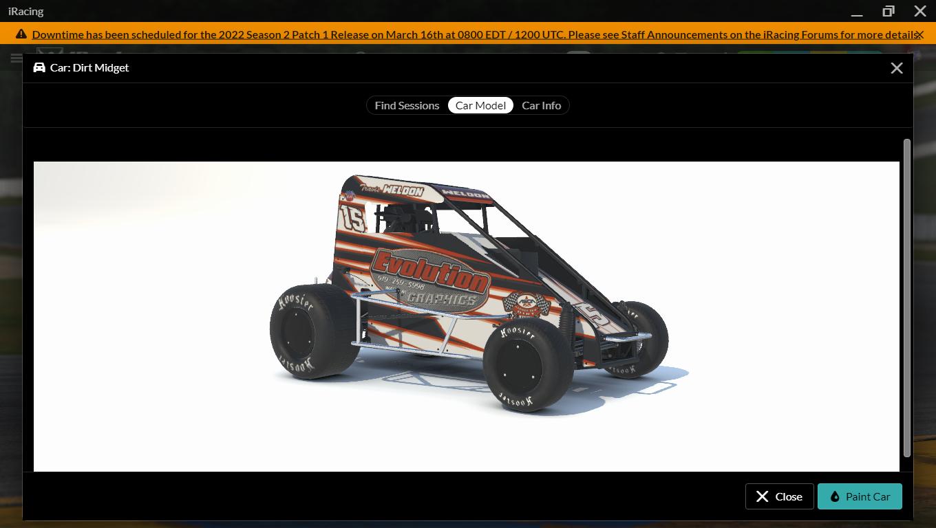 Travis Weldon Midget by Daniel J Adam - Trading Paints