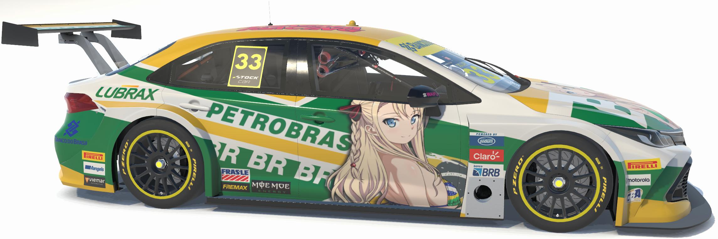Petrobras Itasha Toyota Corolla Stock Car Brasil by Brandon Dollar ...