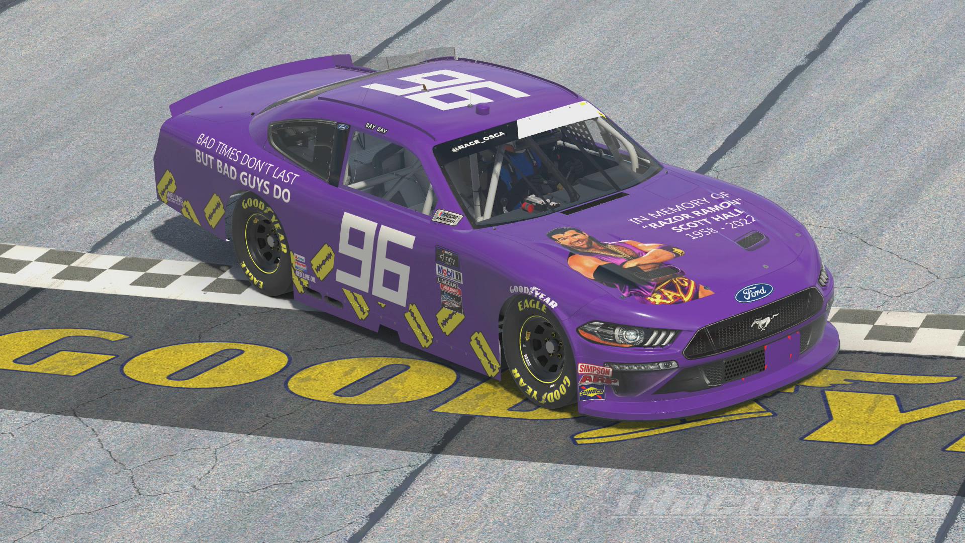 In Memory of Razor Ramon by Vic Bloom - Trading Paints