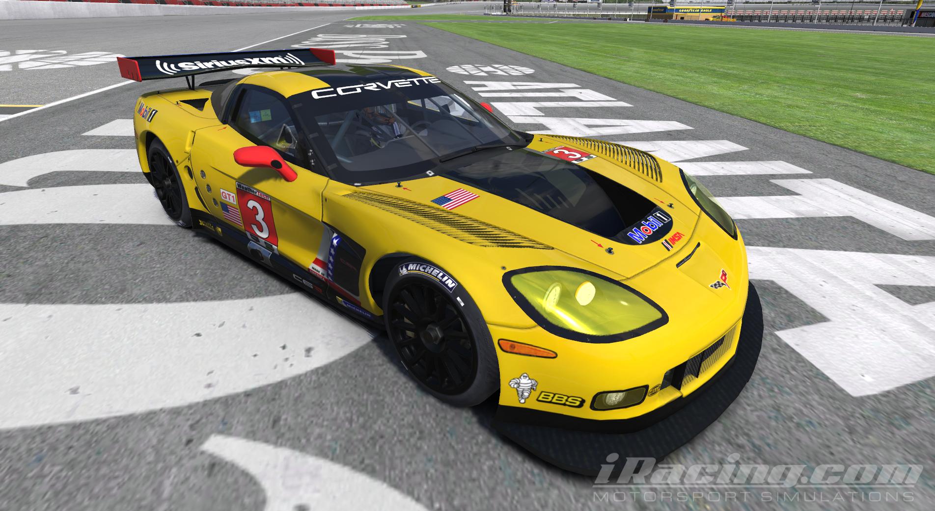 2016 Corvette C7R Paint Scheme by Matt Ballard - Trading Paints