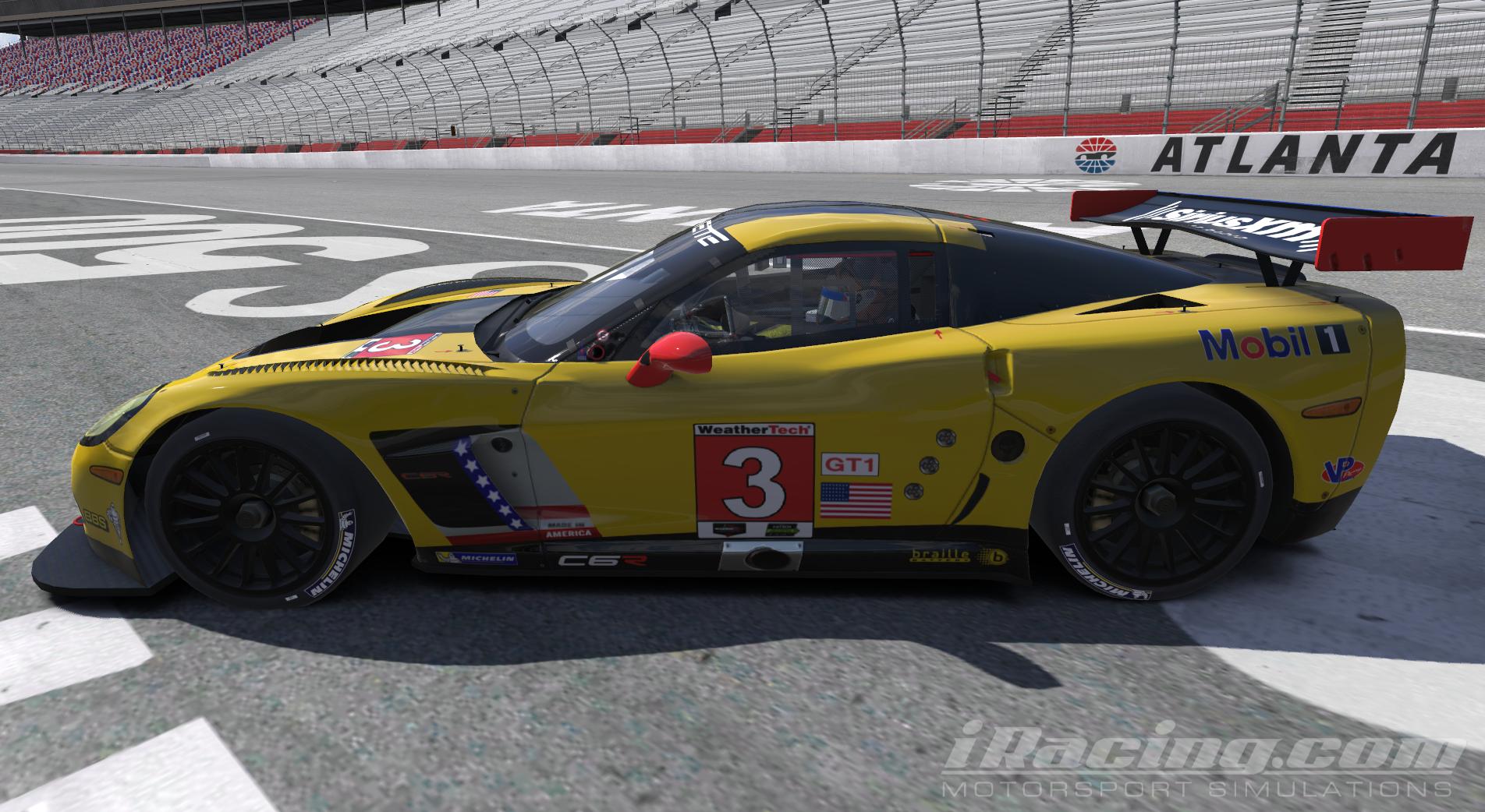 2016 Corvette C7R Paint Scheme by Matt Ballard - Trading Paints