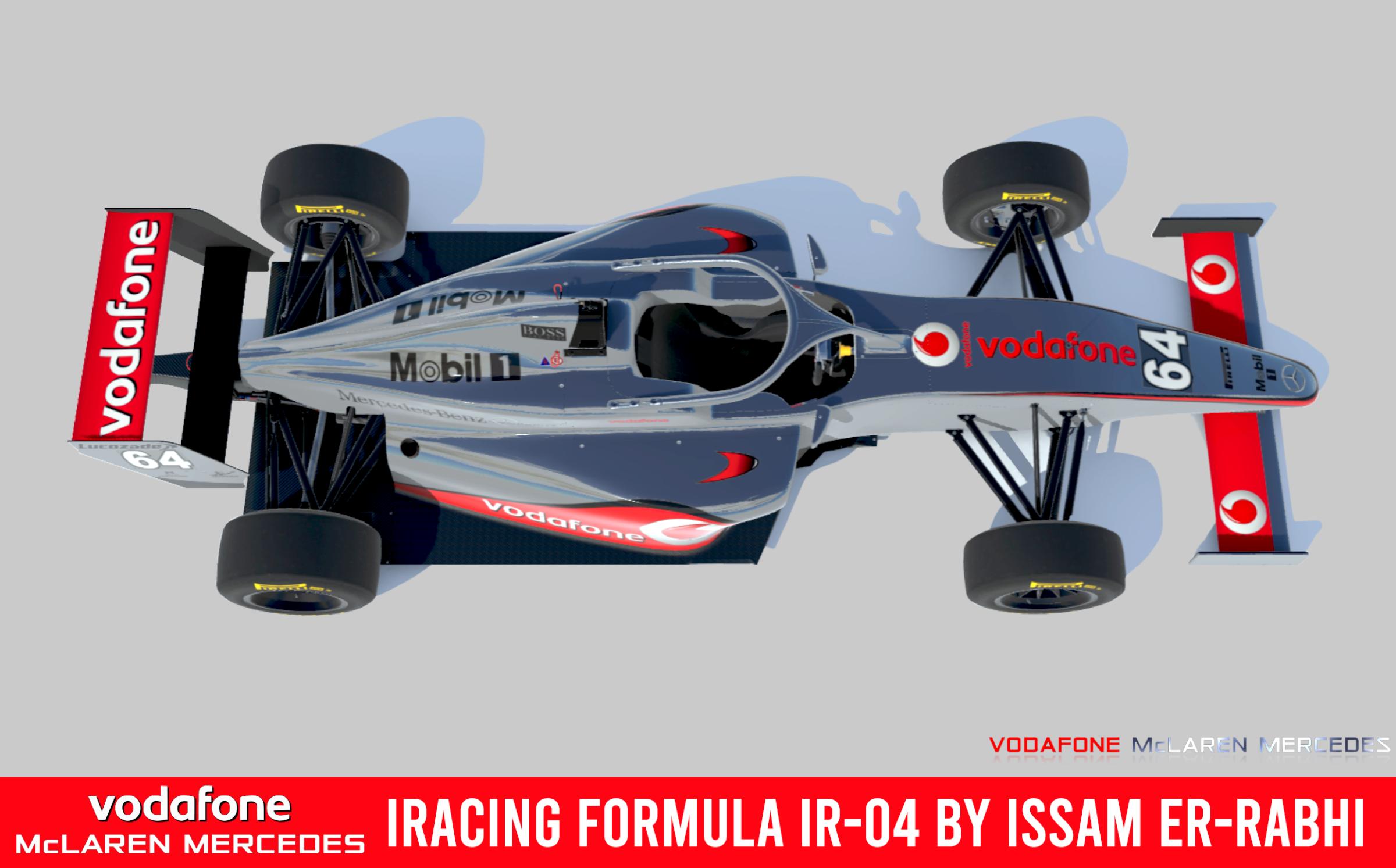 Vodafone McLaren Mercedes by Issam Er-Rabhi - Trading Paints