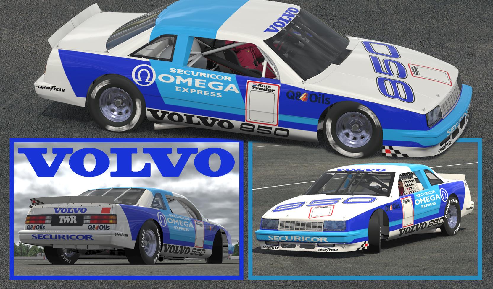 Nascar Buick Volvo TWR by Clyde Coman - Trading Paints