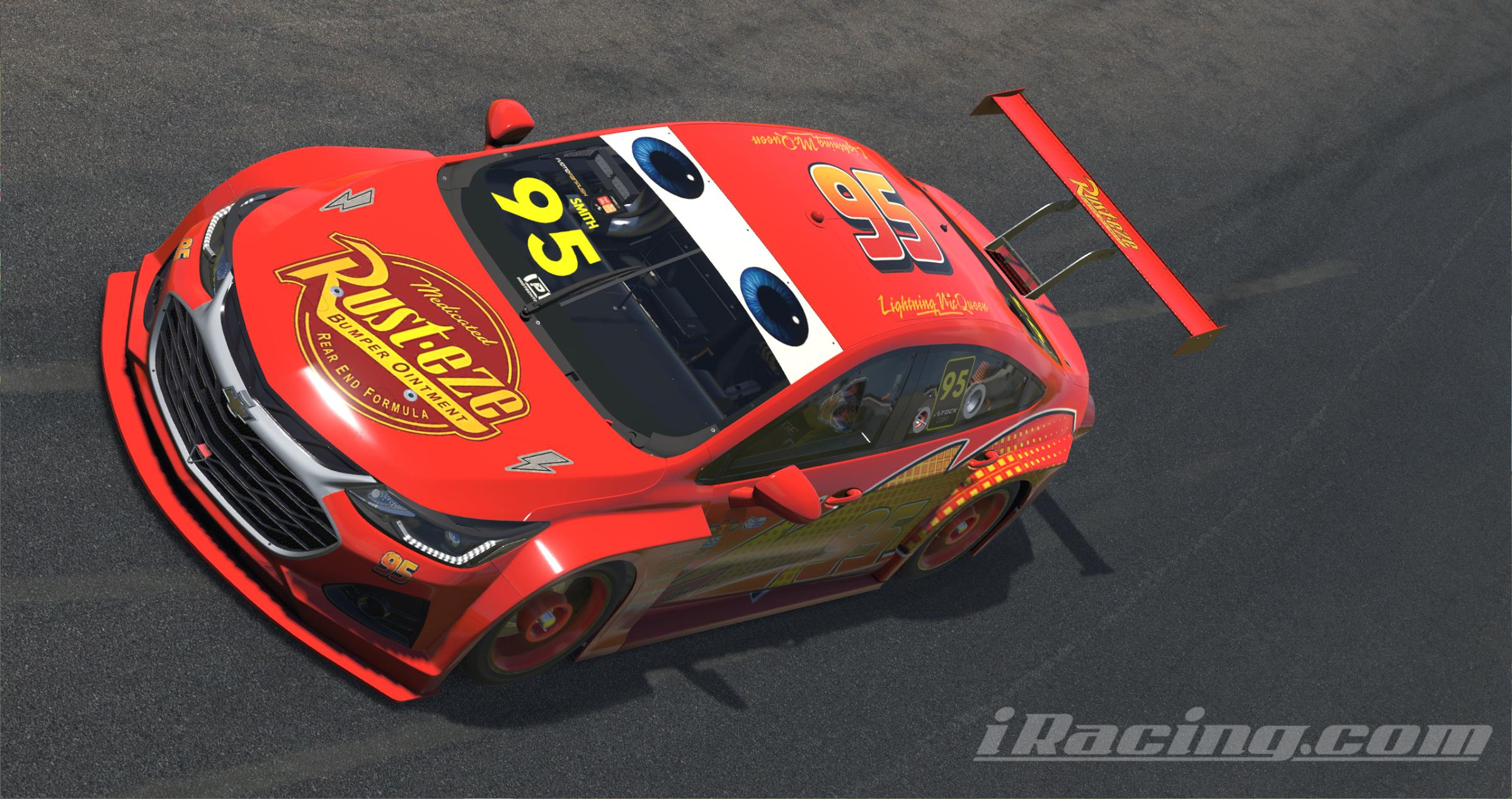 Lightning McQueen Number 95 by Christopher N S. - Trading Paints