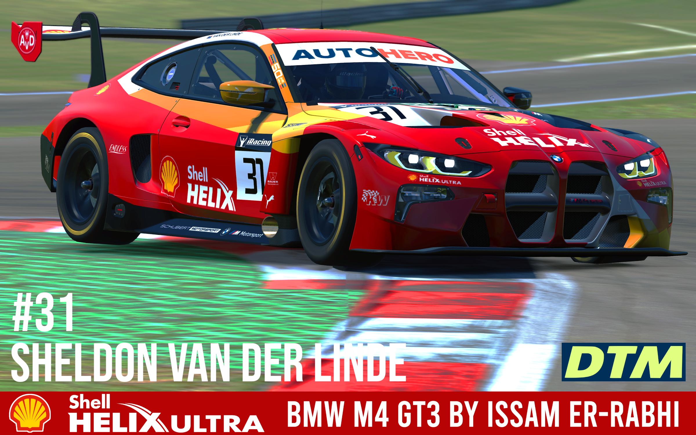 Shell Helix Ultra Schubert Motorsport - Sheldon van der Linde #31 by ...