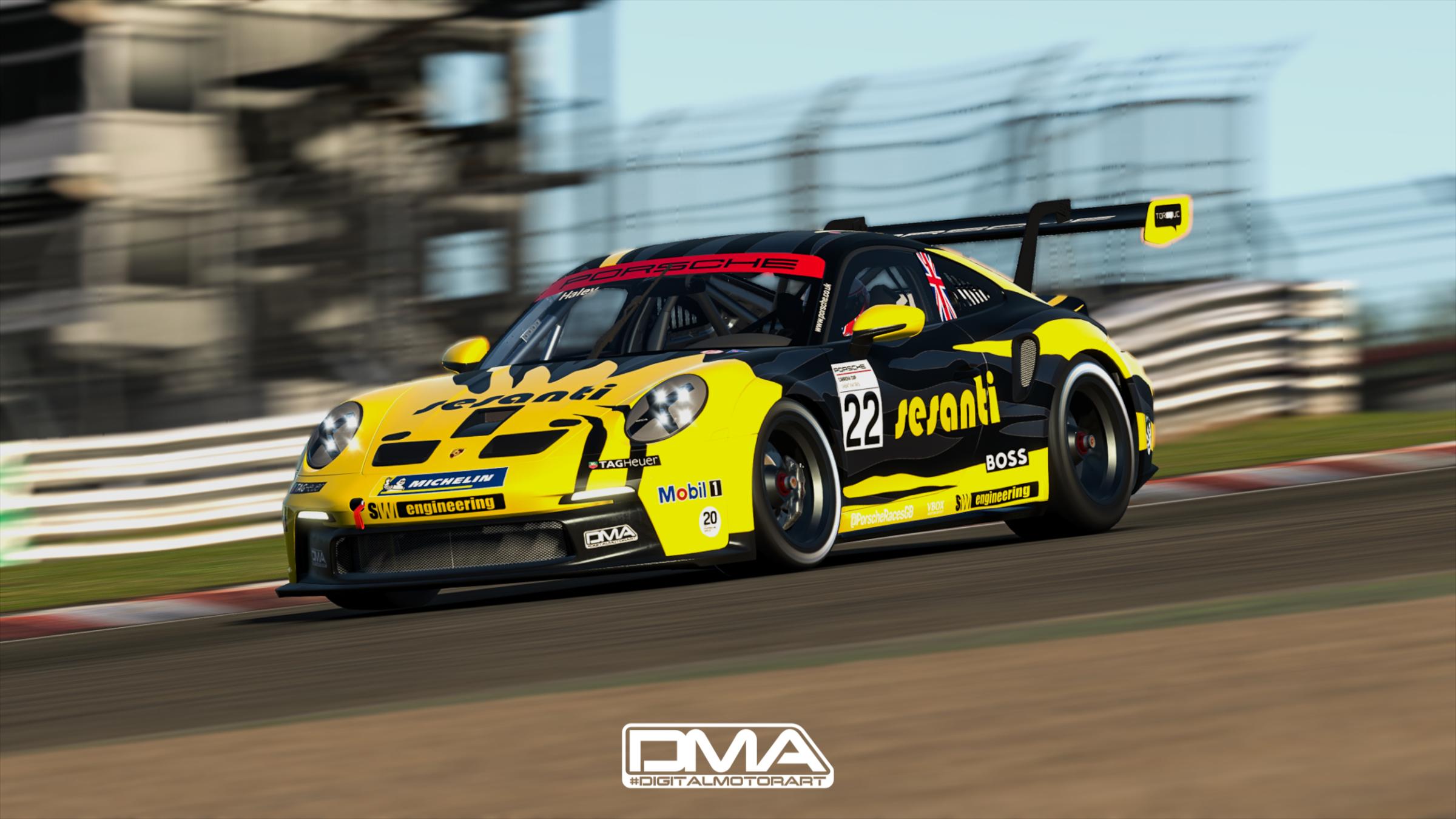 Peter Kyle-Henney - Toro Verde GT - Porsche Cup GB 2022 by Stephen ...