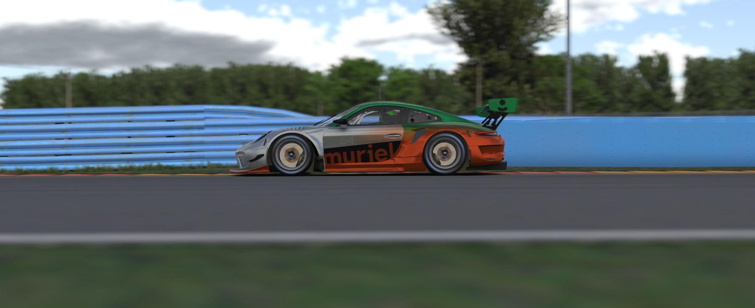 Muriel Racing GT3 | Porsche 911 GT3 R by Ryan Moles - Trading Paints