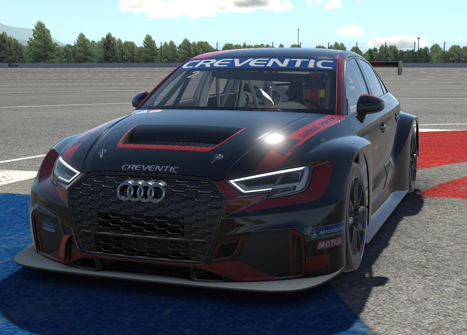 Audi RS3 LMS by Cole Ferraro - Trading Paints
