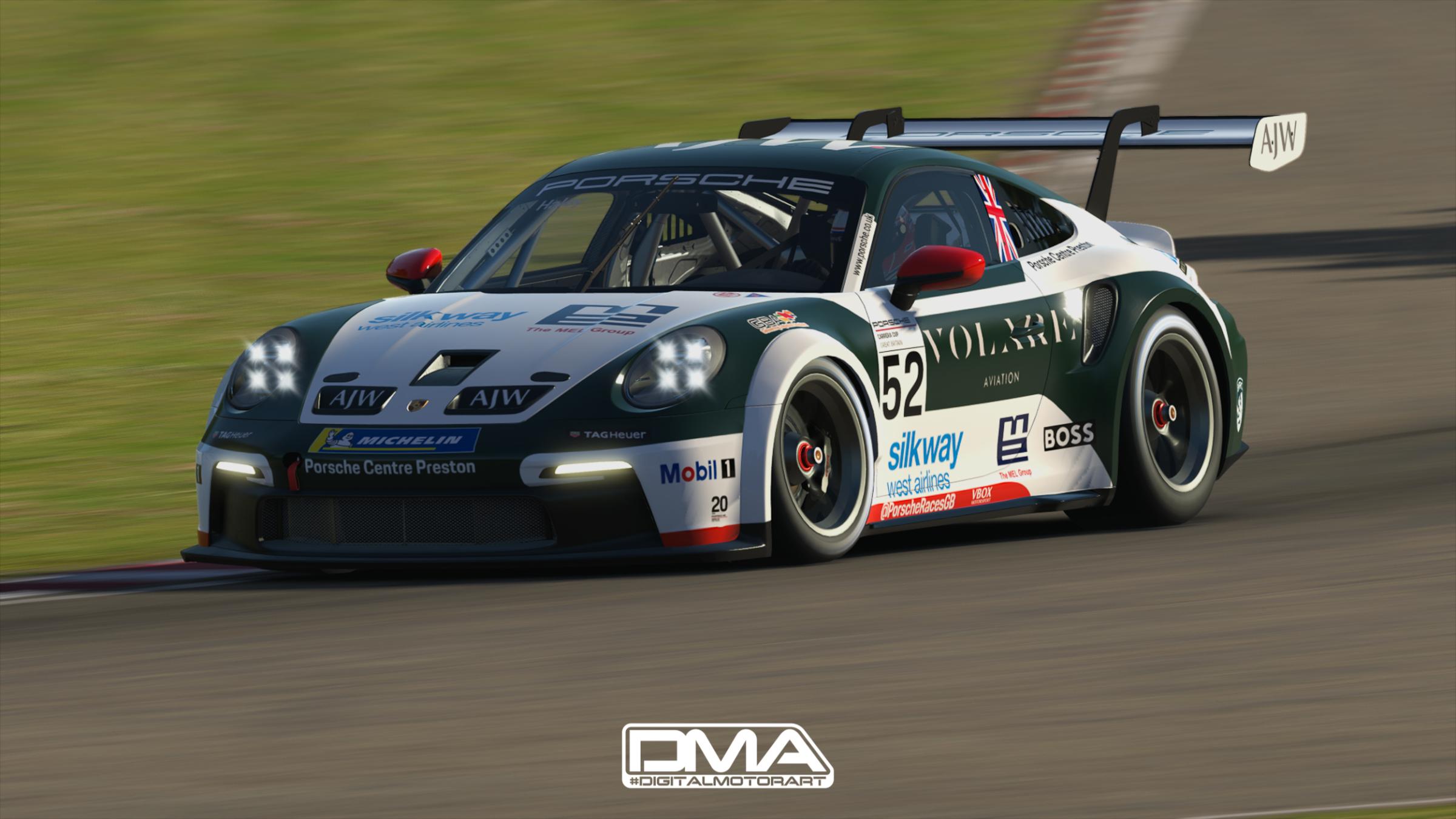 Angus Whiteside - Toro Verde GT - Porsche Cup GB 2022 by Stephen Haley ...