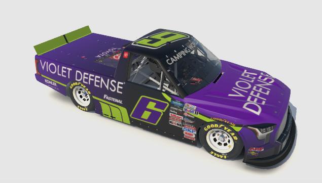 Violet Defense by Evan Kinney - Trading Paints