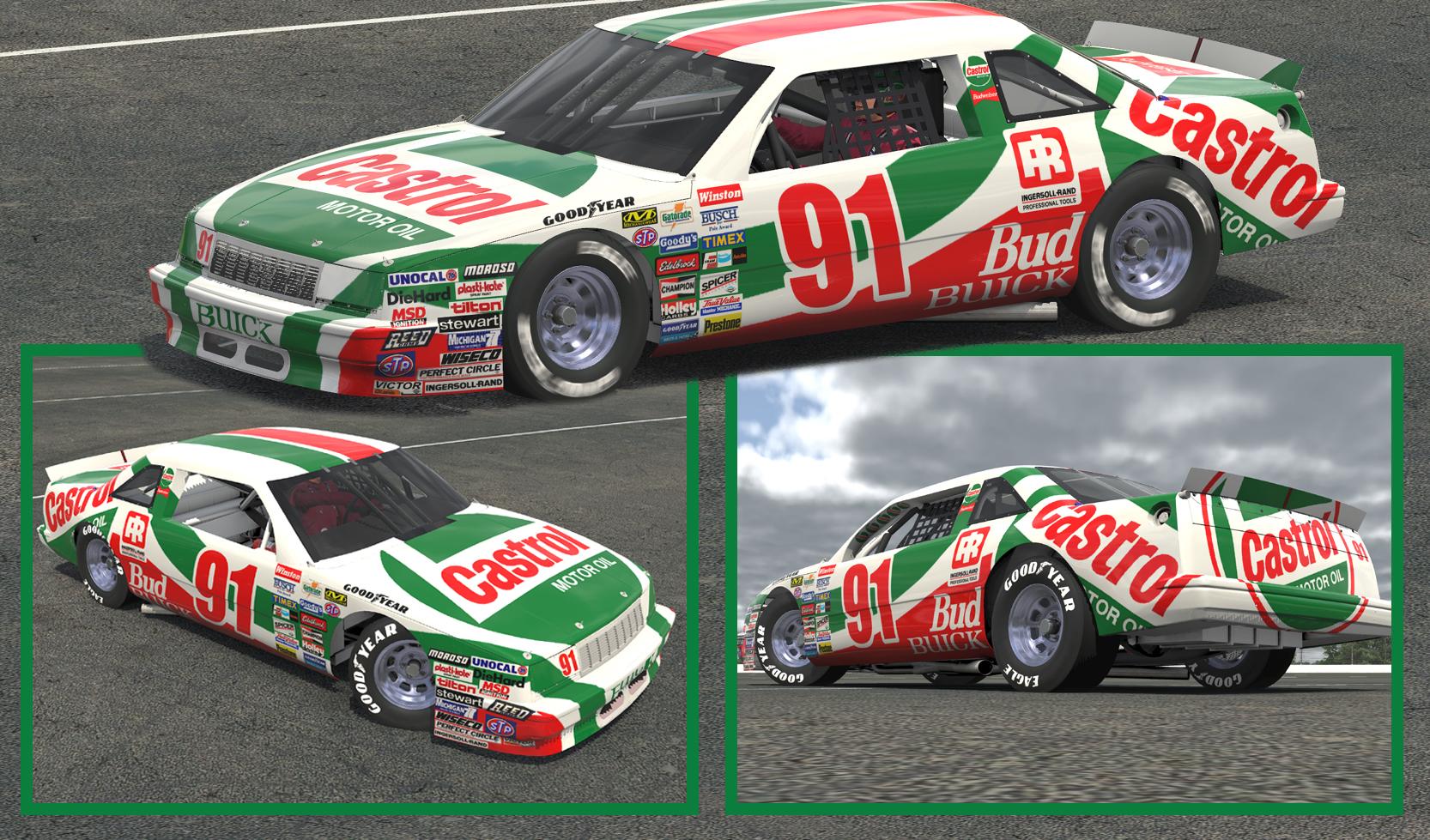Nascar Buick Castrol by Clyde Coman - Trading Paints