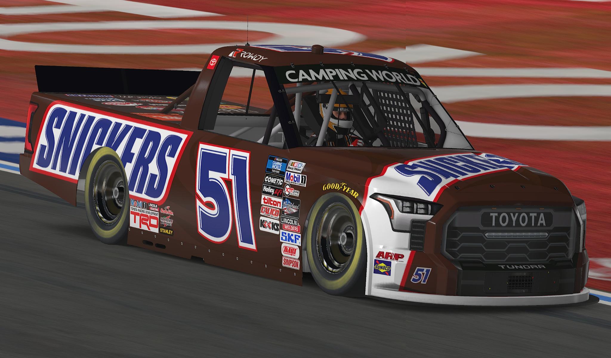 Kyle Busch 2022 Fictional Snickers Toyota Tundra by Jordan Davis-Flint ...
