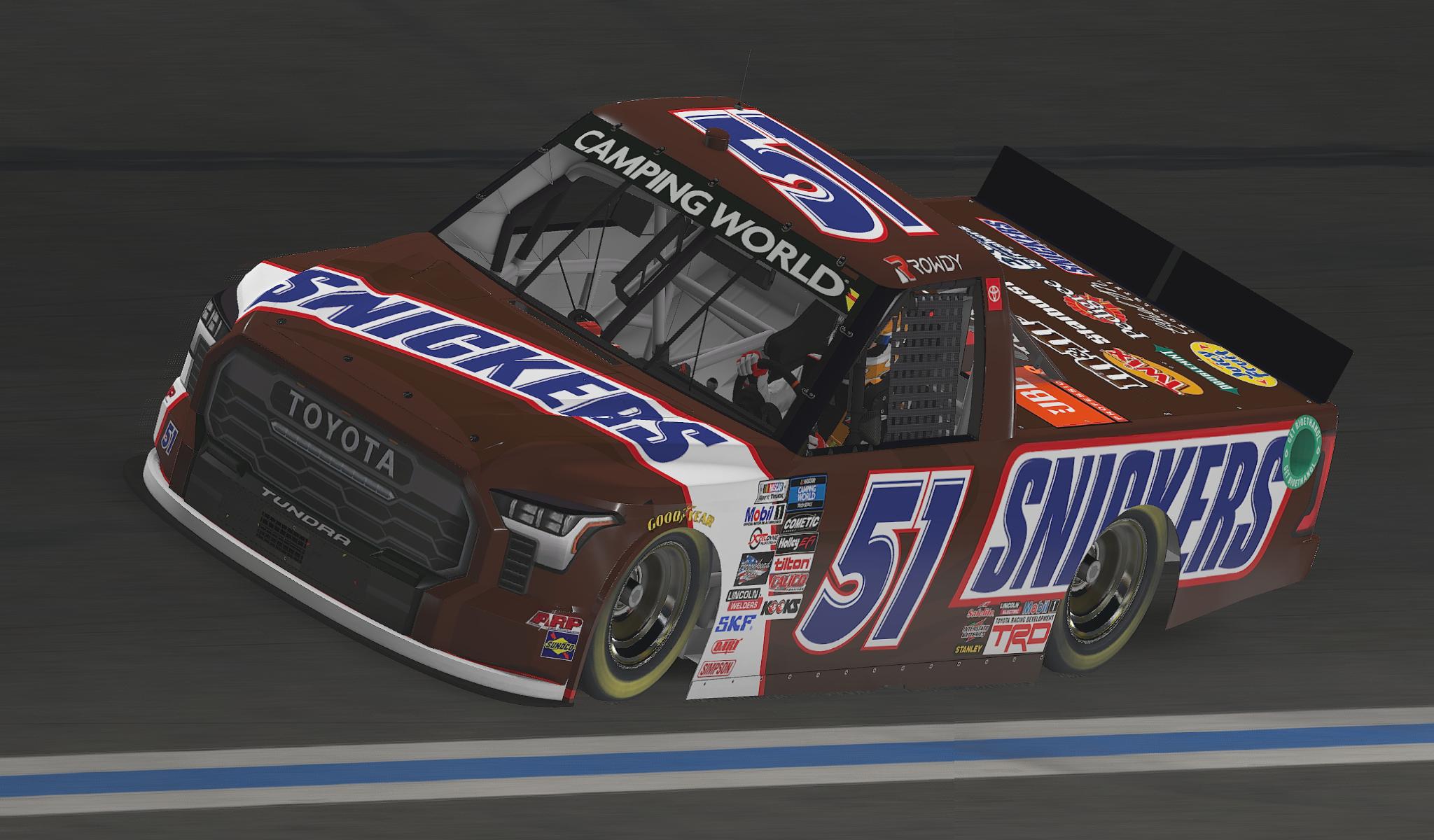 Kyle Busch 2022 Fictional Snickers Toyota Tundra by Jordan Davis-Flint ...