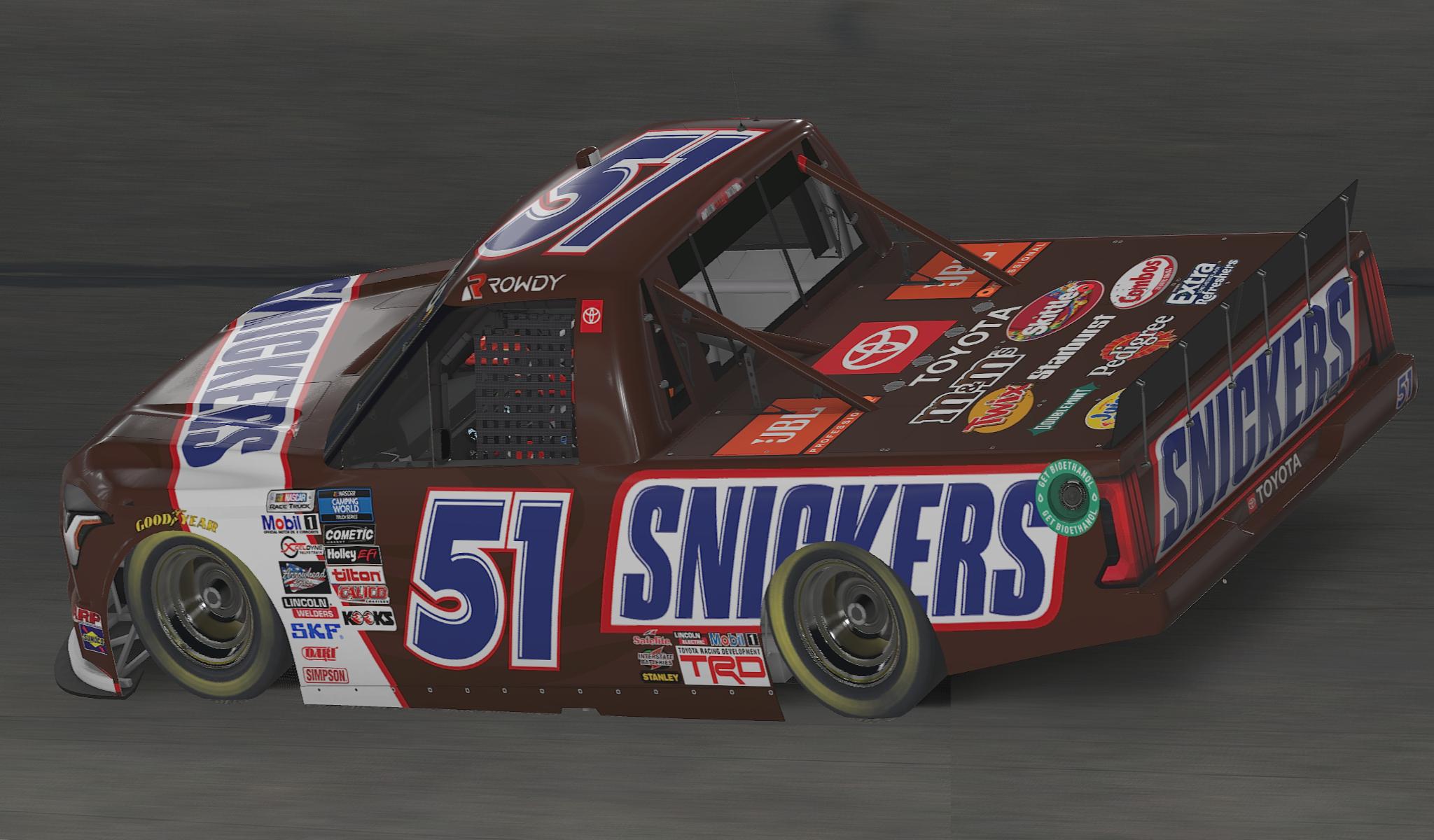 Kyle Busch 2022 Fictional Snickers Toyota Tundra by Jordan Davis-Flint ...