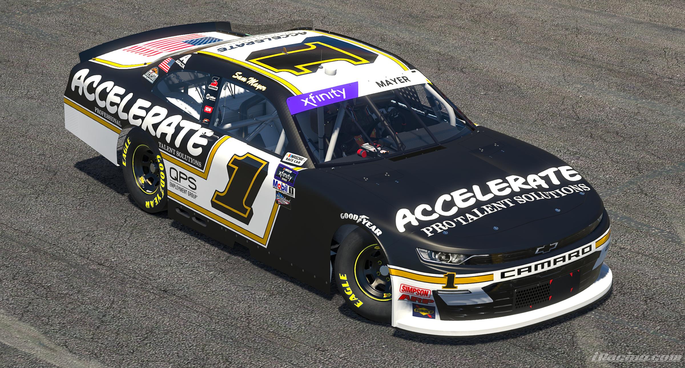 2022 Sam Mayer Accelerate Throwback Camaro by Ryan A Williams - Trading ...