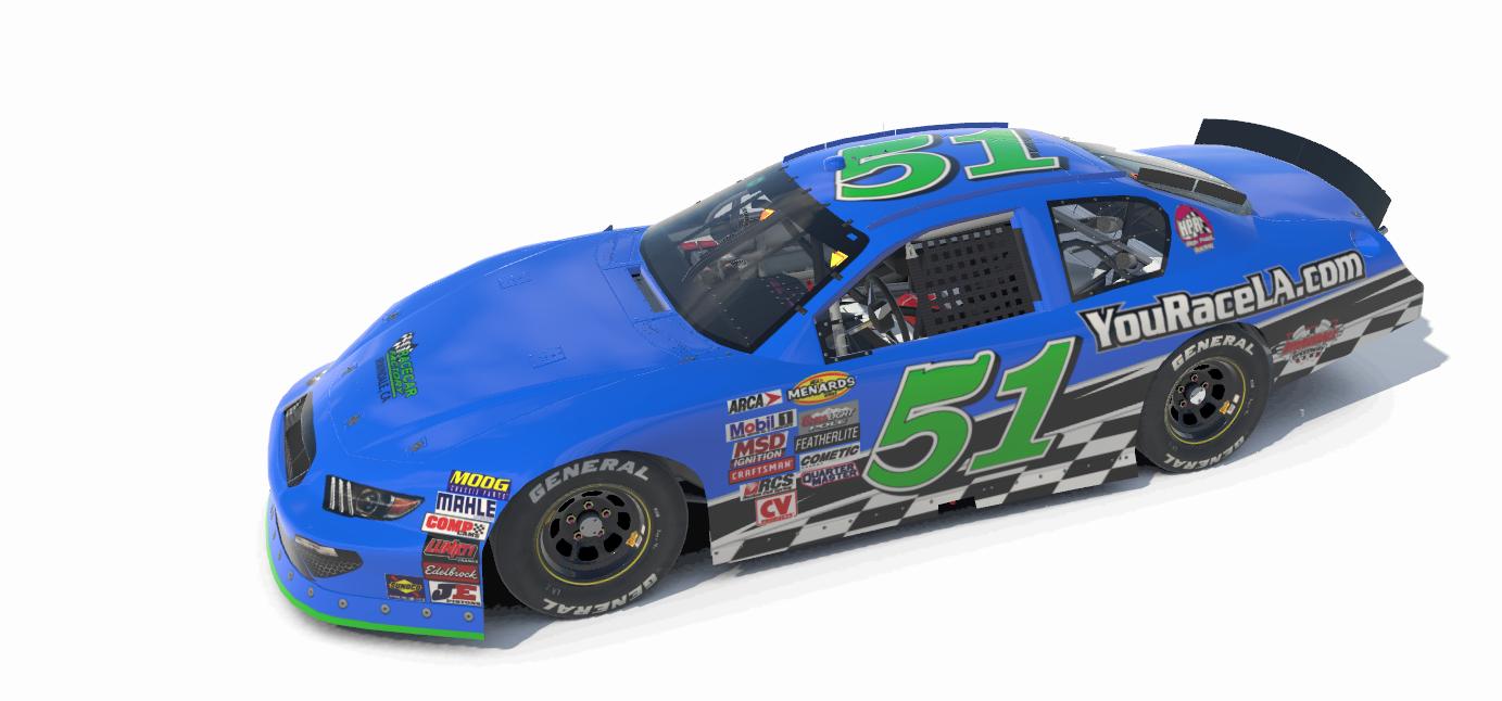 High Point Racing 51 ARCA by Jason Beckman - Trading Paints