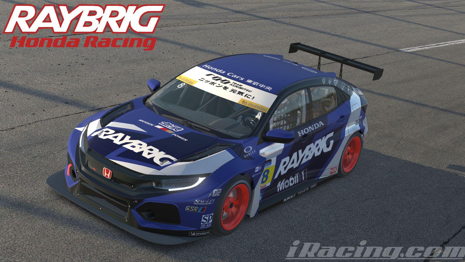 Raybrig Honda Civic Type-R by Stephane Parent - Trading Paints