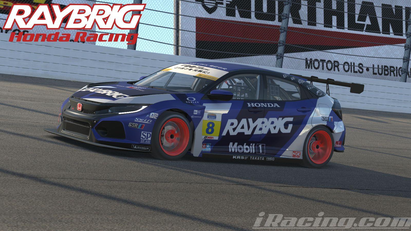 Raybrig Honda Civic Type-R by Stephane Parent - Trading Paints