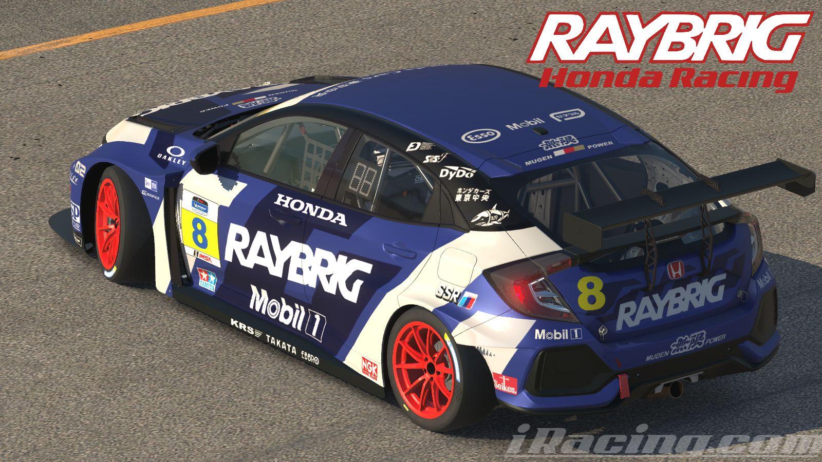 Raybrig Honda Civic Type-R by Stephane Parent - Trading Paints