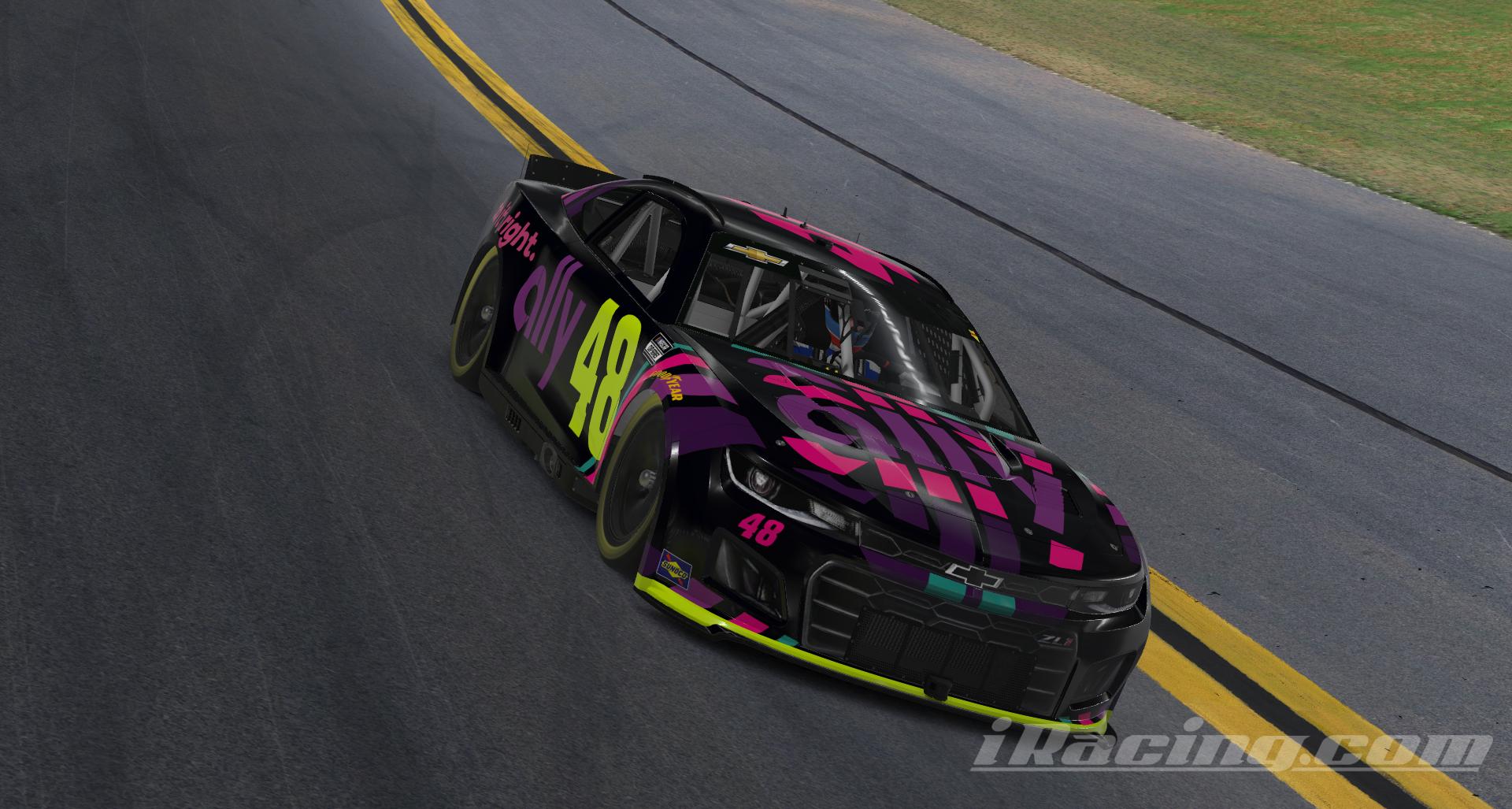 Alex Bowman 2022 Ally Black Base With Number by Martin Roberg - Trading ...