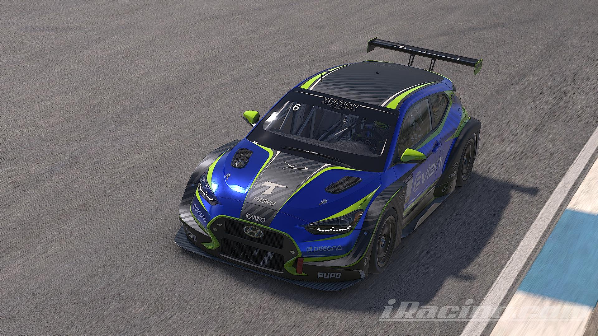 VDesign Racing Hyundai Veloster N TCR by Dario Vallelunga - Trading Paints
