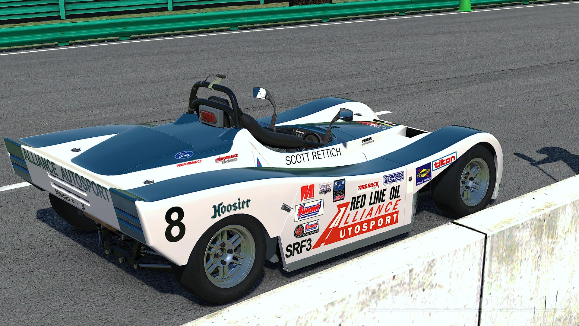 #8 Scott Rettich - 2021 SCCA SRF3 Runoff - with number by Yuanxi Lin ...