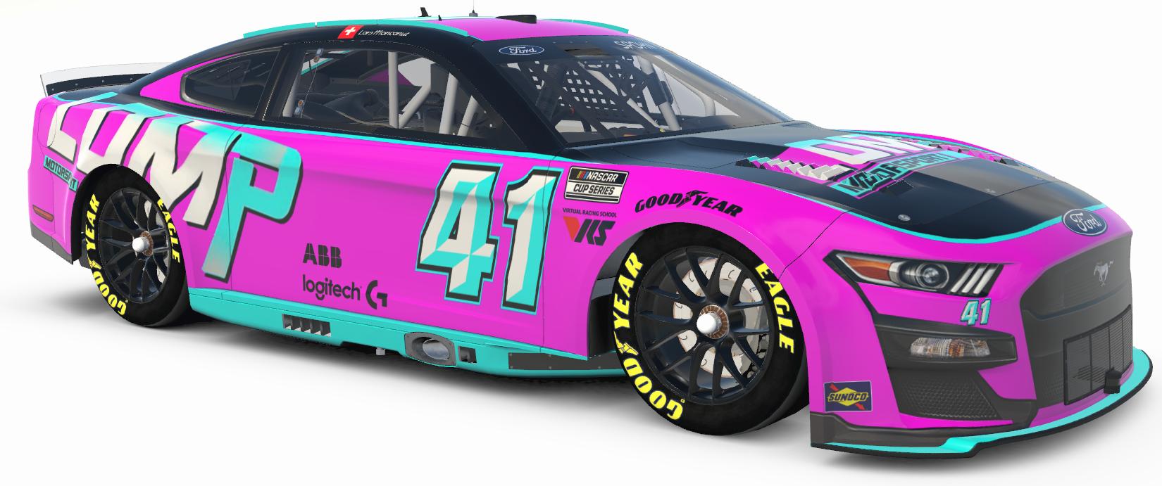 LOMP Motorsport NASCAR Next Gen Ford Mustang - Black by Michael Spohn ...