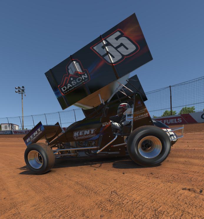 Johnny "Hotrod" Kent Sprint by Scott D Thomason - Trading Paints