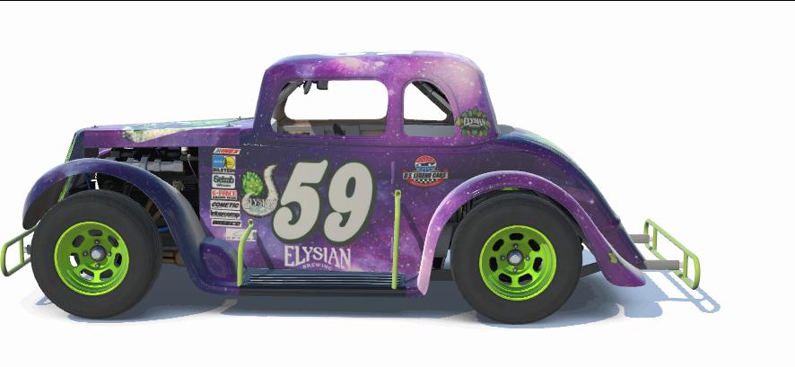 Elysian Brewing Space Dust IPA Legend Coupe by Mikael Clark - Trading ...